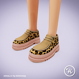 LUNA unisex boots - Files - The Sims 4 Create a Sim - CurseForge