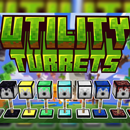 Uility Turrets - Minecraft Bedrock Addons - CurseForge