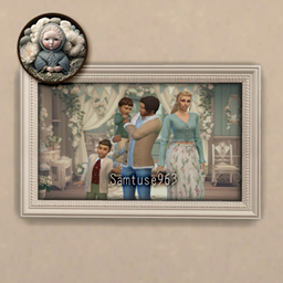 Family Portrait Frame #6 Samtuse963 - Dependencies - The Sims 4 Build ...
