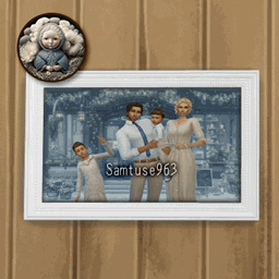 Family Portrait Frame #15 Samtuse963 - The Sims 4 Build / Buy - CurseForge
