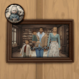Family Portrait Frame #12 Samtuse963 - Files - The Sims 4 Build / Buy ...