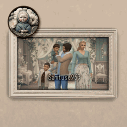 Family Portrait Frame #6 Samtuse963 - The Sims 4 Build / Buy - CurseForge