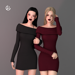 Off Shoulders Mini Dress - Autumn Whispers Collection - Files - The ...