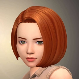 Gaby Hairstyle for Girls - The Sims 4 Create a Sim - CurseForge