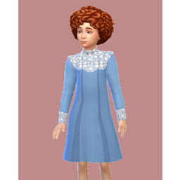 Annie Movie Dress - The Sims 4 Create a Sim - CurseForge