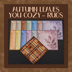 Autumn Leaves You Cozy Rugs 4X4 - The Sims 4 Build / Buy - CurseForge