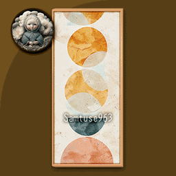 HQ Abstract Modern Long Painting #3 Sellable Samtuse963 - The Sims 4 Build / Buy - CurseForge