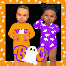 Download BOO Onesie Infant Halloween - The Sims 4 Mods - CurseForge