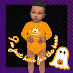 Download I'm just here for the boos Onesie Infant Halloween - The Sims ...