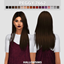 Hair Women Peggy 7662 by HallowSims - HallowSims_Peggy7662.zip - The ...