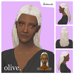 Olive Hair V2 (TS2 to TS4) - The Sims 4 Create a Sim - CurseForge