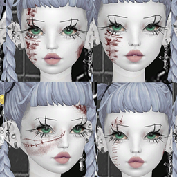 Face Scars and wounds - The Sims 4 Create a Sim - CurseForge