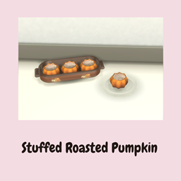 Stuffed Roasted Pumpkin - The Sims 4 Mods - CurseForge