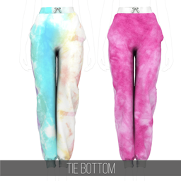 Fifthscreations - Tie Bottom Jogger Women Clothes - Files - The Sims 4 ...
