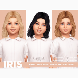 CasualSims - Iris Hairstyle Children - Gallery - The Sims 4 Create a ...