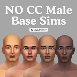 Male Base Sims NO CC Ⅱ - The Sims 4 Sims / Households - CurseForge