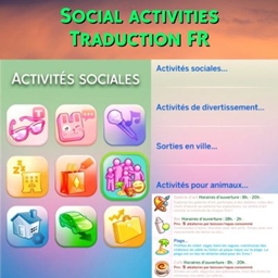 Mod Social Activities de LittleMsSam - Trad FR - Files - The Sims 4 ...