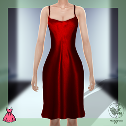 SLEEP SILK DRESS #88 - Files - The Sims 4 Create a Sim - CurseForge