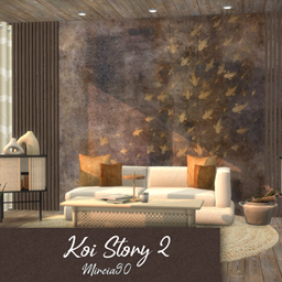 Download Wallpaper Koi Story #2 - The Sims 4 Mods - CurseForge