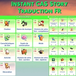 Mod Instant CAS Story par Chingyu - Trad FR - The Sims 4 Translations ...