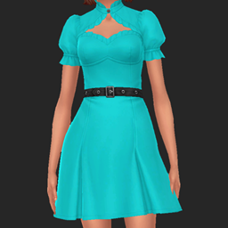 Keyhole Dress - The Sims 4 Create a Sim - CurseForge