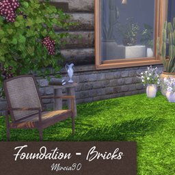 Foundation - Bricks - Files - The Sims 4 Build / Buy - CurseForge