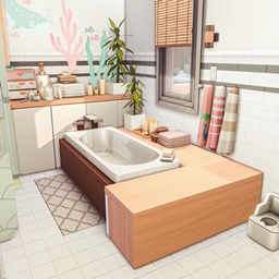 Small Family Bathroom - No CC - The Sims 4 Rooms / Lots - CurseForge