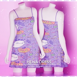 Hena Dress ♡ - The Sims 4 Create a Sim - CurseForge