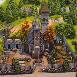 Village Cemetery ⚰️ - The Sims 4 Rooms / Lots - CurseForge