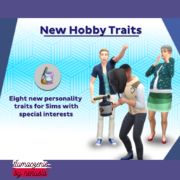 New Hobby Traits by Kuttoe | POLSKIE TŁUMACZENIE - The Sims 4 ...