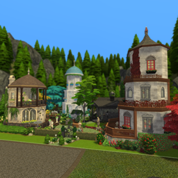 Tiny Witch & Wizard Houses (no CC) - The Sims 4 Rooms / Lots - CurseForge