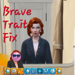 Brave Trait Fix: Less scared, Less confident and more! - The Sims 4 ...