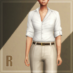 Desert Sand - Marvin Shirt Set (Feminine) - Gallery - The Sims 4 Create ...