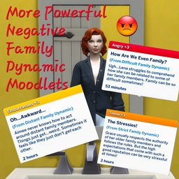 More Powerful Negative Family Dynamic Moodlets - Gallery - The Sims 4 Mods - CurseForge