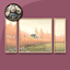 HQ Pastel Landscape Triptych #2 Sellable Extra E Samtuse963 - The Sims 4 Build / Buy - CurseForge