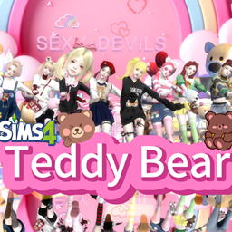 【Sims 4 dance animation】Teddy bear-Stayc cover free DL - Files - The ...