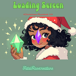 Download FatalRoseCreations Christmas Plumbob Loading Screen V1 - The ...
