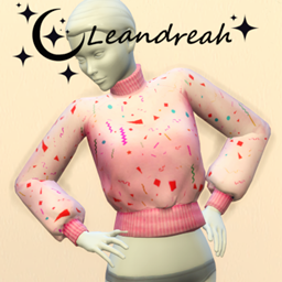 Confetti Jumper - The Sims 4 Create a Sim - CurseForge