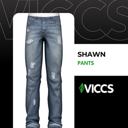 VICCS_SHAWN JEANS (TEEN-ELDER) - The Sims 4 Create a Sim - CurseForge