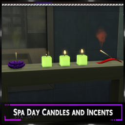 Recolors: Spa Day Candles & Incents - The Sims 4 Build / Buy - CurseForge