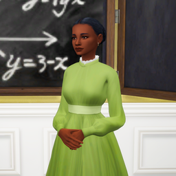 Victorian Teacher's Dress - The Sims 4 Create a Sim - CurseForge