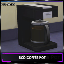 Download Eco Coffee Pot - The Sims 4 Mods - CurseForge