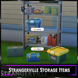Strangerville Storage Items - The Sims 4 Build / Buy - CurseForge
