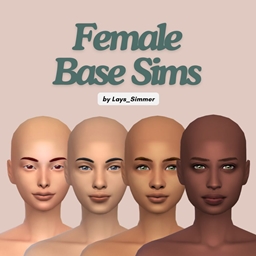 Female Base Sim / Base Sims Ⅳ - The Sims 4 Sims / Households - CurseForge