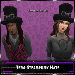 Tera Steampunk Hat - Files - The Sims 4 Create a Sim - CurseForge