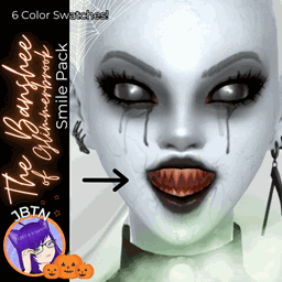 [JBTN] The Banshee of Glimmerbrook Smile - The Sims 4 Create a Sim ...