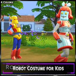 Robot Costume For Kids! - The Sims 4 Create a Sim - CurseForge