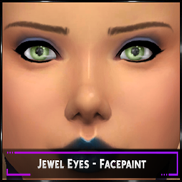 Jewel Eyes - Facepaint - Gallery - The Sims 4 Create a Sim - CurseForge