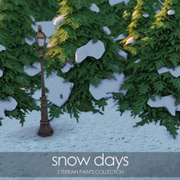 Snowy Days - Terrain Paint Set - The Sims 4 Build / Buy - CurseForge