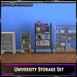 University Storage Set - The Sims 4 Build / Buy - CurseForge